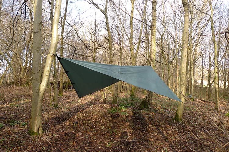 DD Tarp 3.5m x 3.5m Olive Green– BushcraftLab